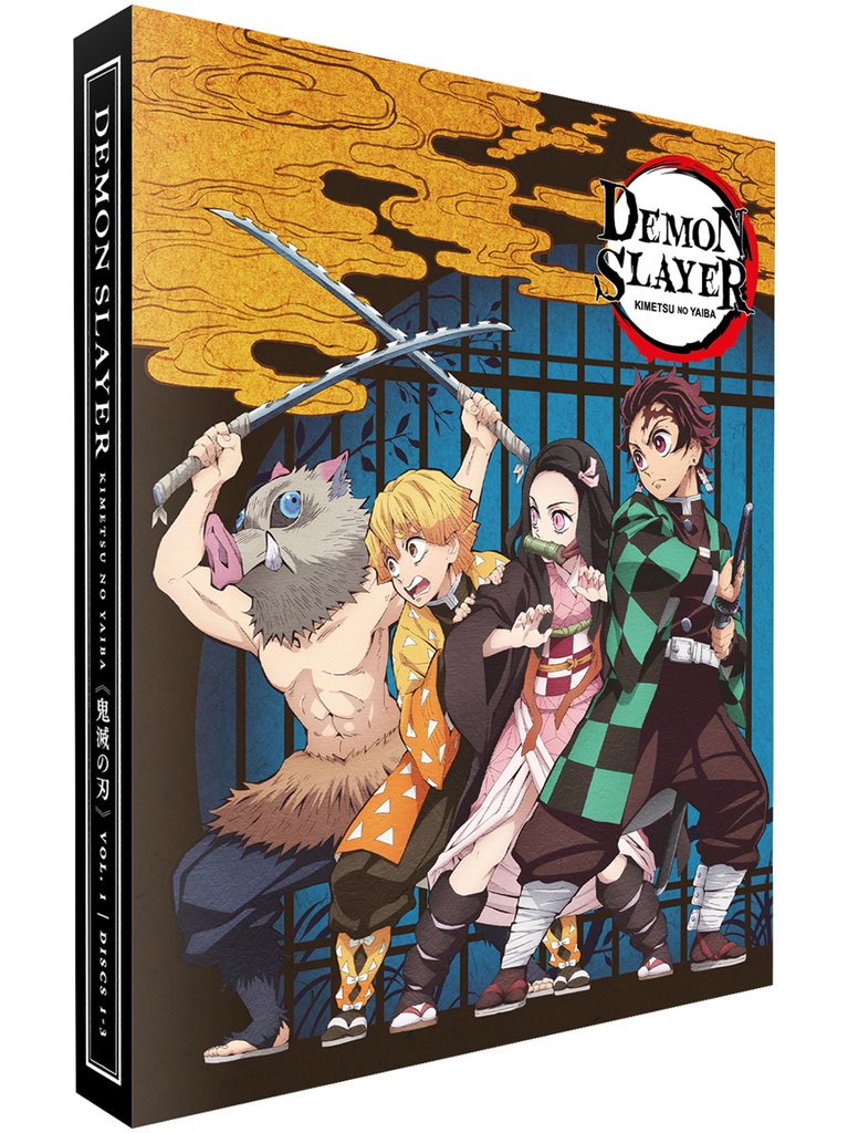 Anime Bluray - Demon Slayer (Kimetsu no Yaiba) Blu-Ray Collector's Part 1